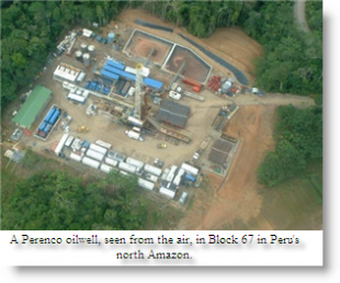 Peru Sees 10 Percent Increase in Oil Production in 2014