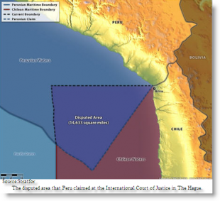 Peru Gains Large Swath of Pacific Ocean in Chile Border Dispute
